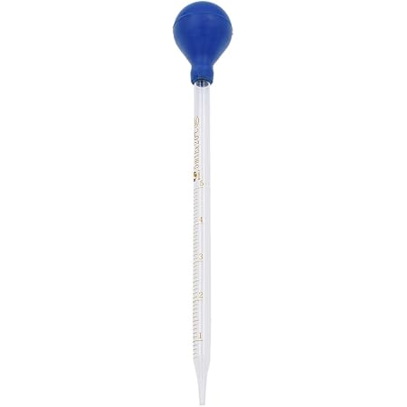 Dosige Glas Tropfpipette mit Gummikappen Dropping Glaspipette mit 0.5ml ...