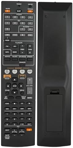 Amazon.com: Anderic RRAV498 Replacement Remote for Yamaha Audio ...