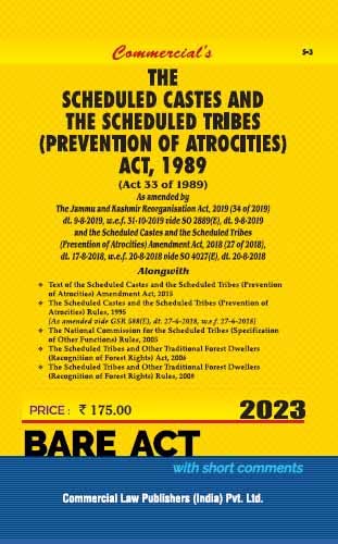 SC/ST (Prevention of Atrocities) Act, 1989 with Rules: Commercial's ...