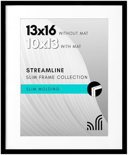 Amazon.com - Americanflat 13x16 Picture Frame with Polished Plexiglass ...
