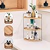 Amazon.com: Giftacity Corner Bathroom Counter Organizer - 3-Tier Wood ...