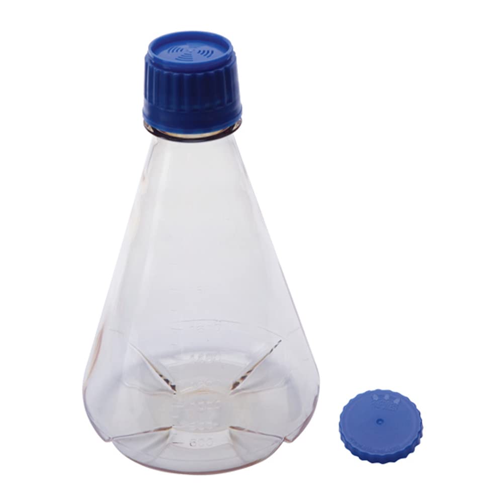 Dynalon 1213K97PK 641934-1000B Polycarbonate Sterile Baffled Bottom ...