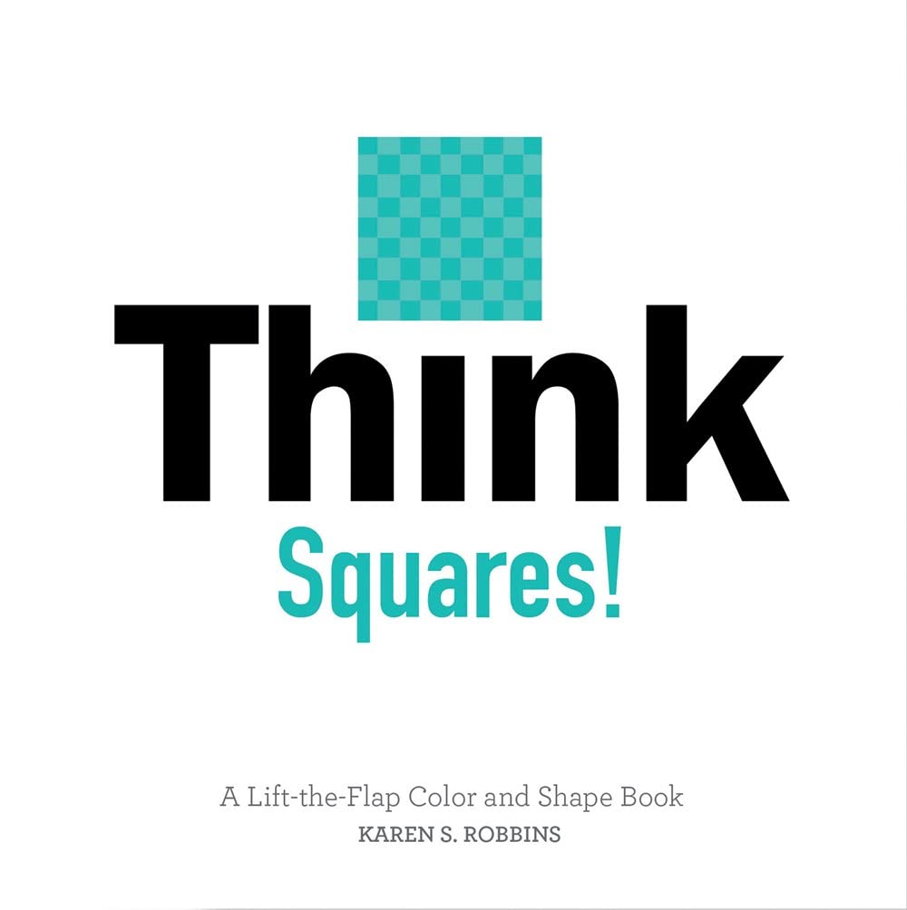 Amazon.com: Think Squares!: A Lift-the-Flap Counting, Color, and Shape ...