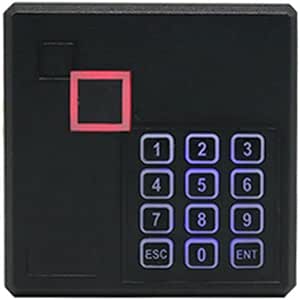 Amazon.com : Weatherproof 13.56Mhz MF1 S50 keypad WG26/34 RFID Access ...