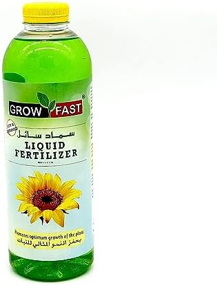 Grow Fast Liquid Fertilizer Best For Indoor & Outdoor Plants 1Liter ...