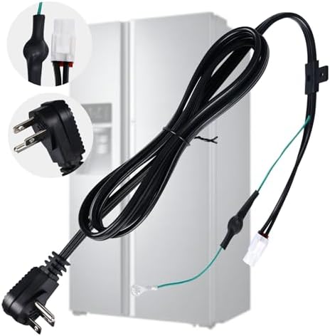 Amazon.com: Upgraded 3903-001003 3903-000519 Refrigerator Power Cord ...