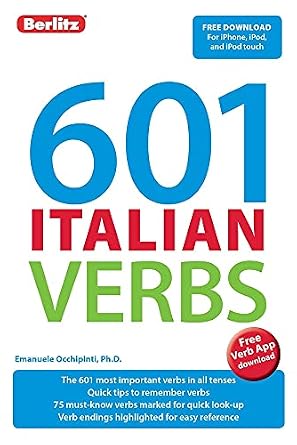 Berlitz 601 Verb Book: Italian | Amazon.com.br