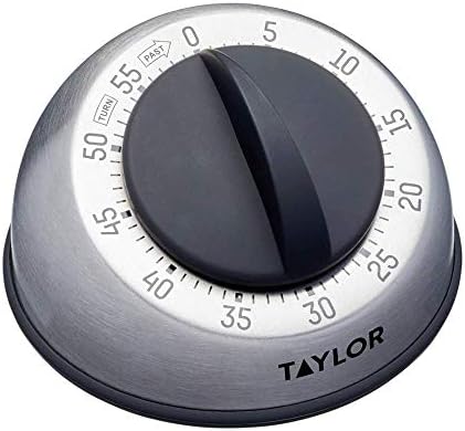 QOTSTEOS Manual Timer, Kitchen Timer With Magnet Base, Stainless Steel ...