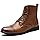 Amazon.com | Shaire Men’s Oxford & Derby Boots – Smooth Leather Lace-Up ...