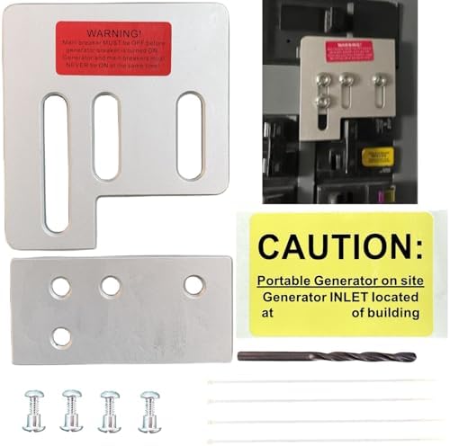 Generator Interlock Kit Compatible with Square D QO or Homeline 150 or ...