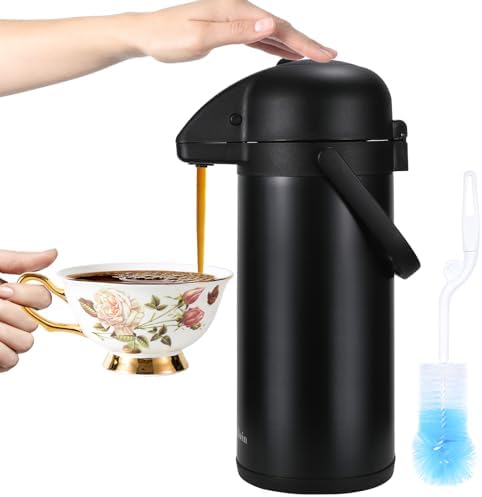 Amazon.com: Airpot Coffee Dispenser with Pump - 102 oz Insulated ...
