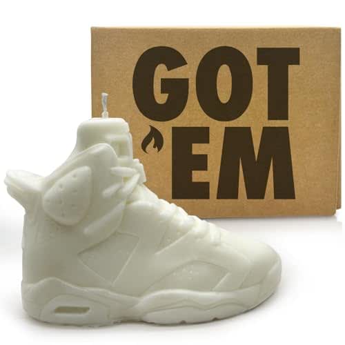 Amazon.com: Sneaker Candle for Sneakerhead Room Decor - Shoe Candle ...