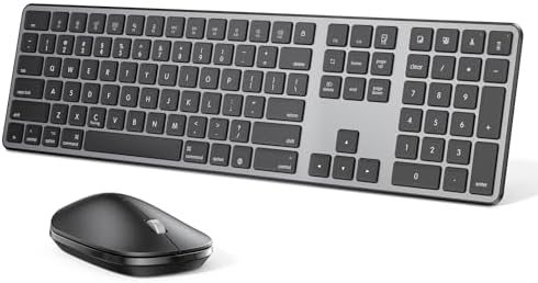Amazon.com: Bluetooth Keyboard Mouse for Mac, Ultra Slim Wireless ...