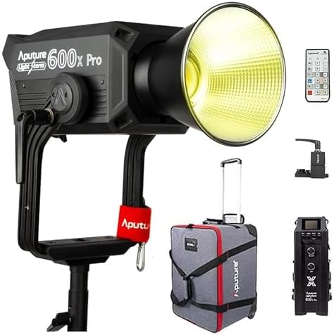 Amazon.com : Aputure LS 600C PRO 600W Output RGBWW Full-Color Light 15 ...
