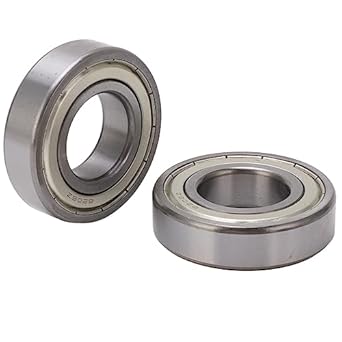6206RS Bearing, 2Pcs 6206RS Deep Groove Bearings Double Shielded ...