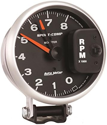 Amazon.com: Auto Meter 7390 NV 3-3/4" 10000 RPM Mini-Monster Tachometer ...