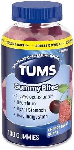 Amazon.com: TUMS Gummy Bites Dietary Supplement for Occasional ...