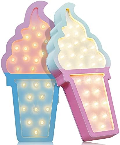 Amazon.com: PortPlugs Ice cream Valentine Romance Atmosphere Light ...