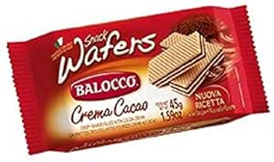 Balocco Chocolate Wafer 45g (Pack of 30) : Amazon.co.uk: Grocery