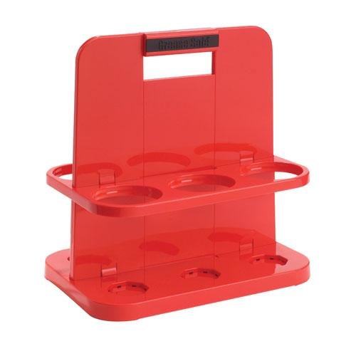 Fluid Defense - Cartridge Caddy - GREASE SAFE - Red: Automotive Garage ...