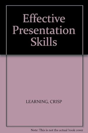 Buy Effective Presentation Skills Book Online at Low Prices in India ...