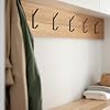 Amazon.com: Stylish Coat Hooks For Wall Mount Set of 5 - Decorative and ...