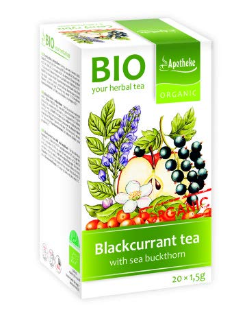 Amazon.com : Organic Black Currant Tea with Sea Buckthorn - 20 bags ...