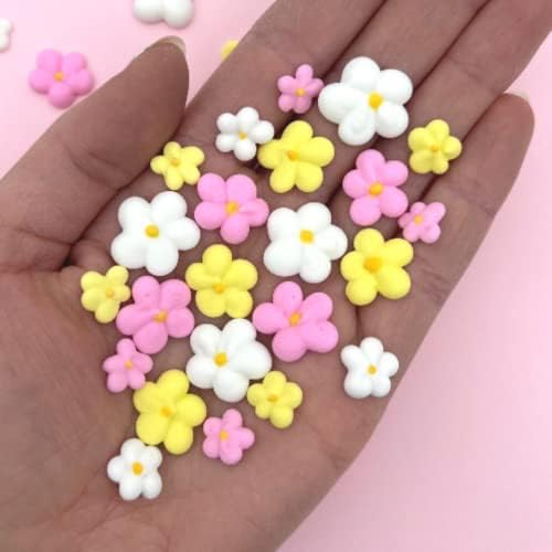 Amazon.com: Royal Icing Blossoms | Mini Edible Flowers | Edible Roses ...