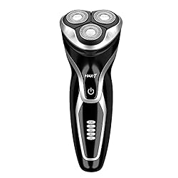 Amazon.com: MAX-T Men Electric Razor, Rechargeable Wet & Dry Rotary ...