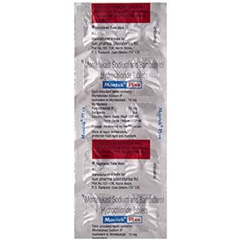 Montek Plus - Strip of 10 Tablets : Amazon.in: Health & Personal Care