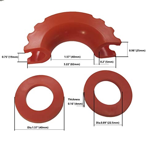 Snapklik.com : Pack Of 2 D-Ring Shackle Isolators