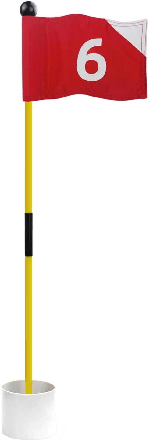 Crestgolf Portable Backyard Practice Golf Hole Cup and Flag Stick of ...