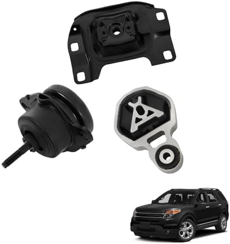 Amazon.com: A-Premium 3PCS Engine Motor Mount Transmission Mount and ...