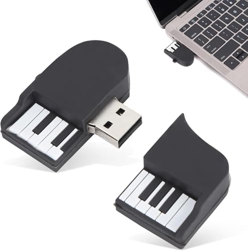 64G USB Flash Drive, Piano Shaped Portable Flash Drive for Data Storage ...