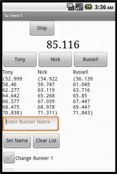 Marathon Man Running Split Timer and Stopwatch - App on Amazon Appstore