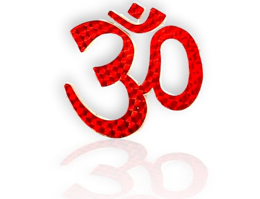 Buy Golden Om 3D Sticker for Main Door Small Size for car Bike Laptop ...