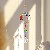 Amazon.com: 3pcs Rainbow Chakra Crystal Suncatcher Windows Hanging Tree ...