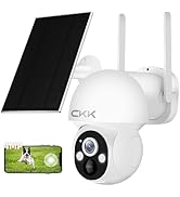 Amazon.com : CKK Wireless Cameras for Home/Outdoor Security, Solar ...