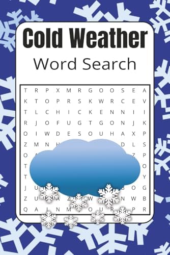 Cold Weather Word Search: Cold Weather Word Search puzzles with easy to ...