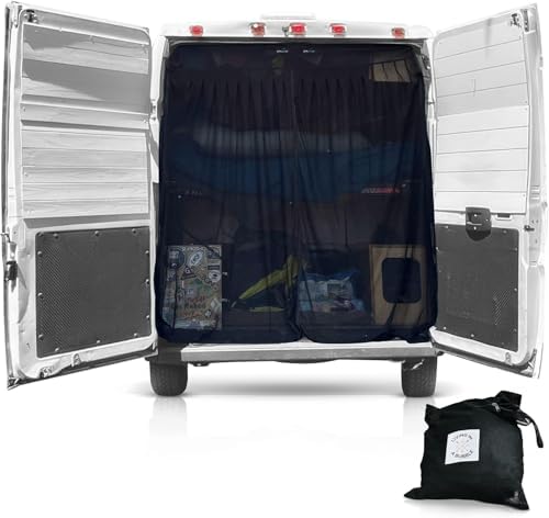Amazon.com: Caifus Magnetic Vans Bug Screen - Universal Size Rear Door ...