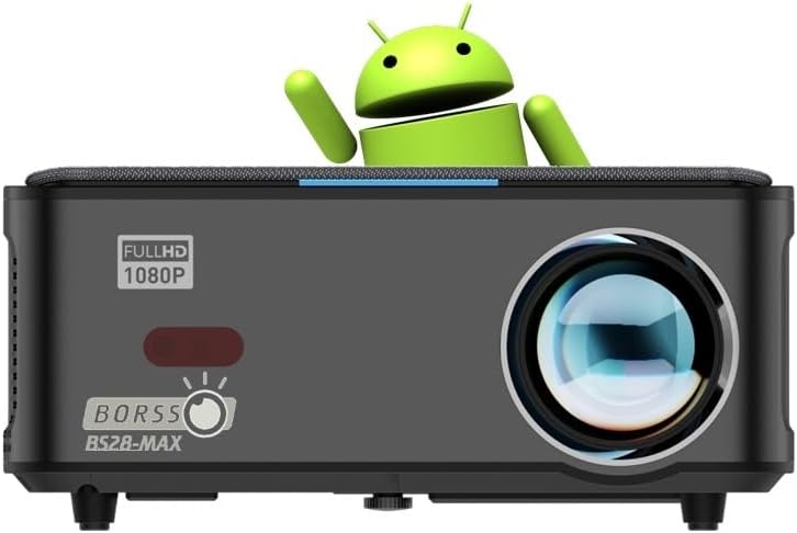 BORSSO BS40 Android Native 1080P Fully Automatic, Semi Closed Engine 4K ...