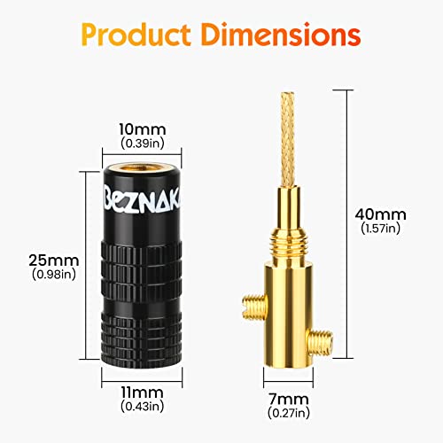 Snapklik.com : Flex Pin Colorback Banana Plugs For Spring Loaded ...