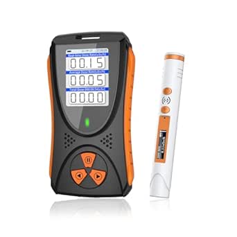 Geiger Counter Nuclear Radiation Detector,CHNADKS Upgrated Monitor Dosimeter,Rechargeable Beta ...