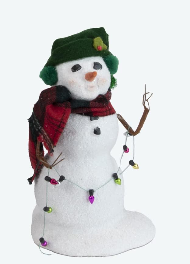 Amazon.com: Byers' Choice Snowman w/Lights SN2231 from The Snowmen ...