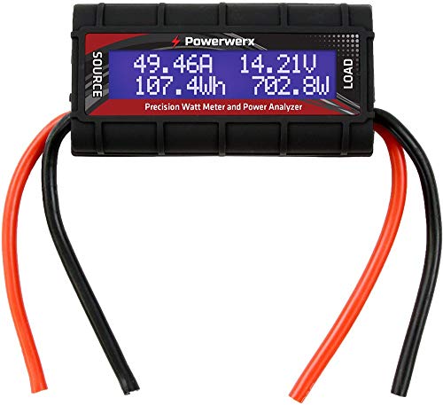 Buy Powerwerx Watt Meter-Bare ، DC Inline Power Analyzer ، 45A مستمر ...