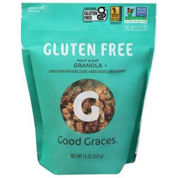 Amazon.com: Good Graces Fruit & Nut Granola, Gluten Free - 11 Ounce ...