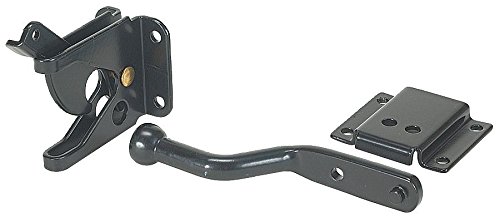 Amazon.com: Self-Latching Gate Latch, 2.81 in W, Black : Tools & Home ...