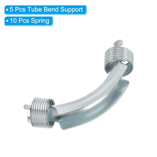 PATIKIL 5/8″ PEX Tube Bend Support, 10 Pack PEX Tube Metal 90 Degree ...