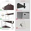 Amazon.com: Homes: Inside + Out Apexa Modern 5-Tier Narrow Shelving ...