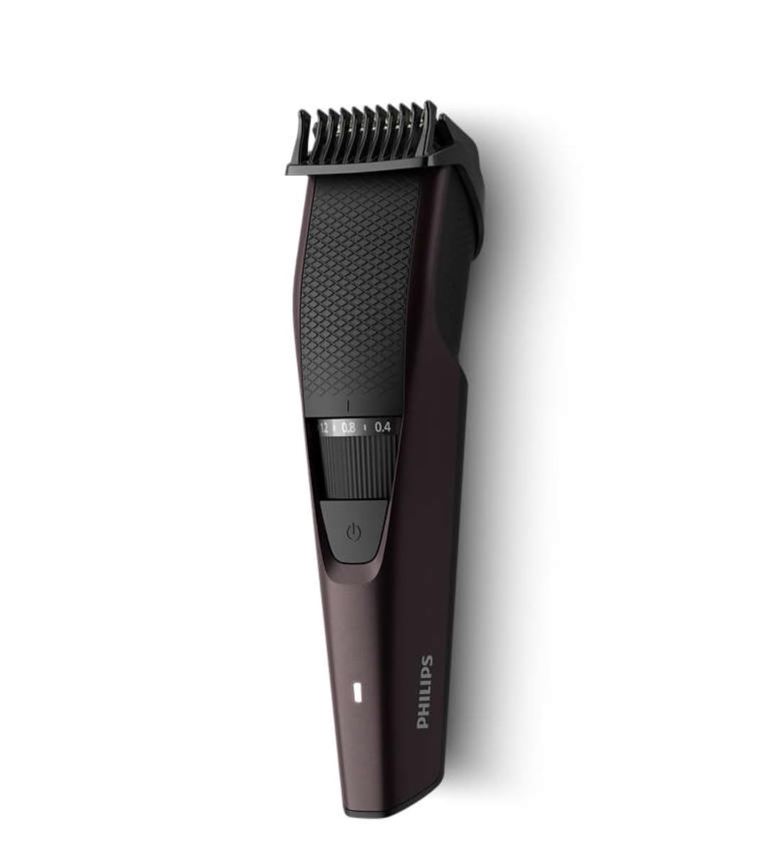 PHILIPS Men Bt 3415/15 3000 Series Beard Trimmer, Battery Powered ...
